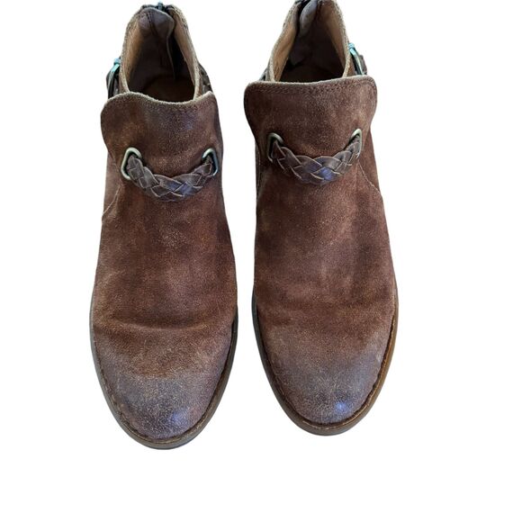 Born | Shoes | Born Kelle Boots Shoe Rust Tobacco Distressed Western ...